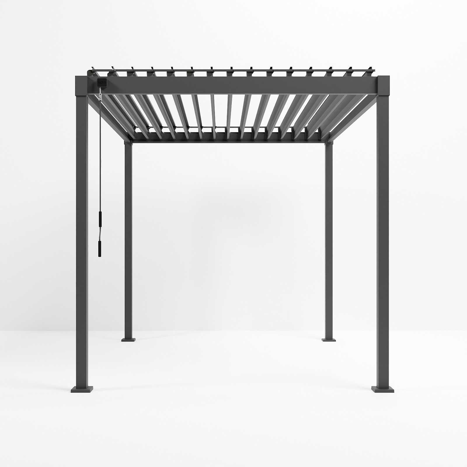 Nova - Shadow Pergola - 3m x 2.4m Pergola - Grey
